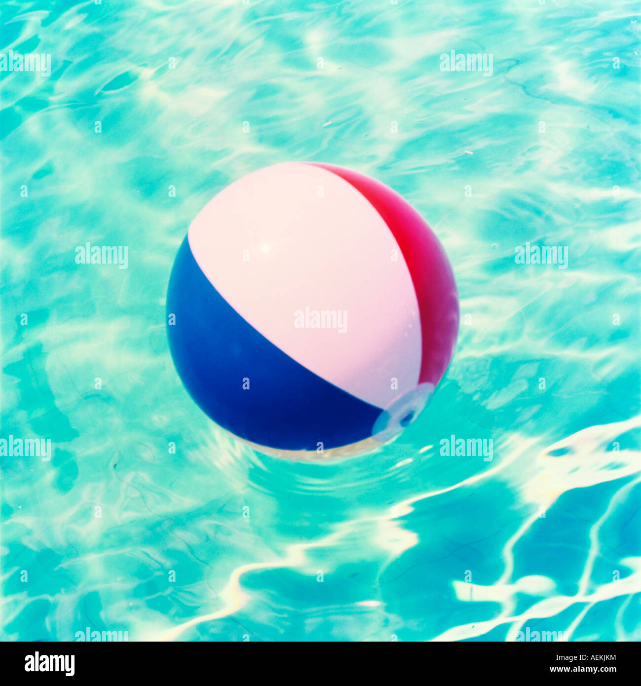 beach ball in pool Stock Photo - Alamy