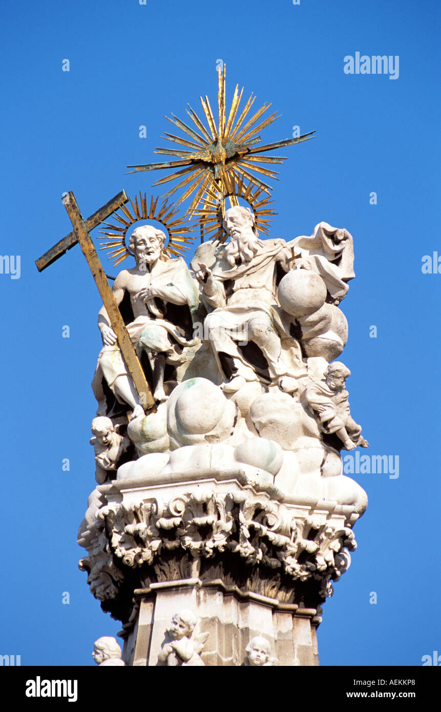Holy Trinity Statue, Szentharomsag Ter, Trinity Square, Castle Hill ...
