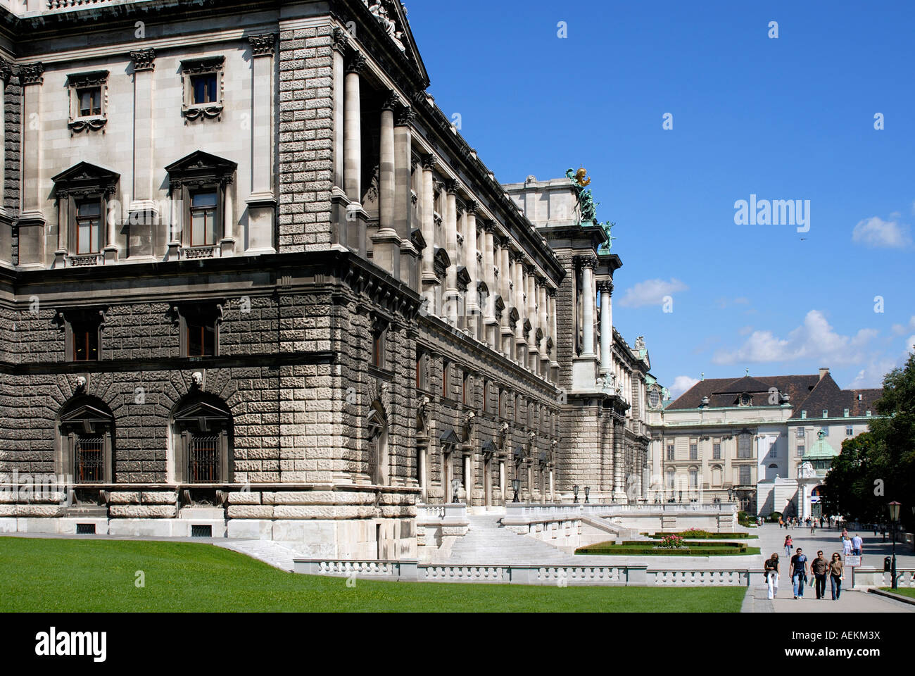 Imperial palace of hofburg in vienna Stock Photo - Alamy