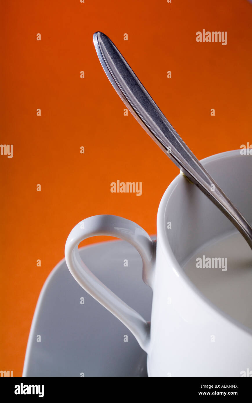 Cup of milk Stock Photo - Alamy