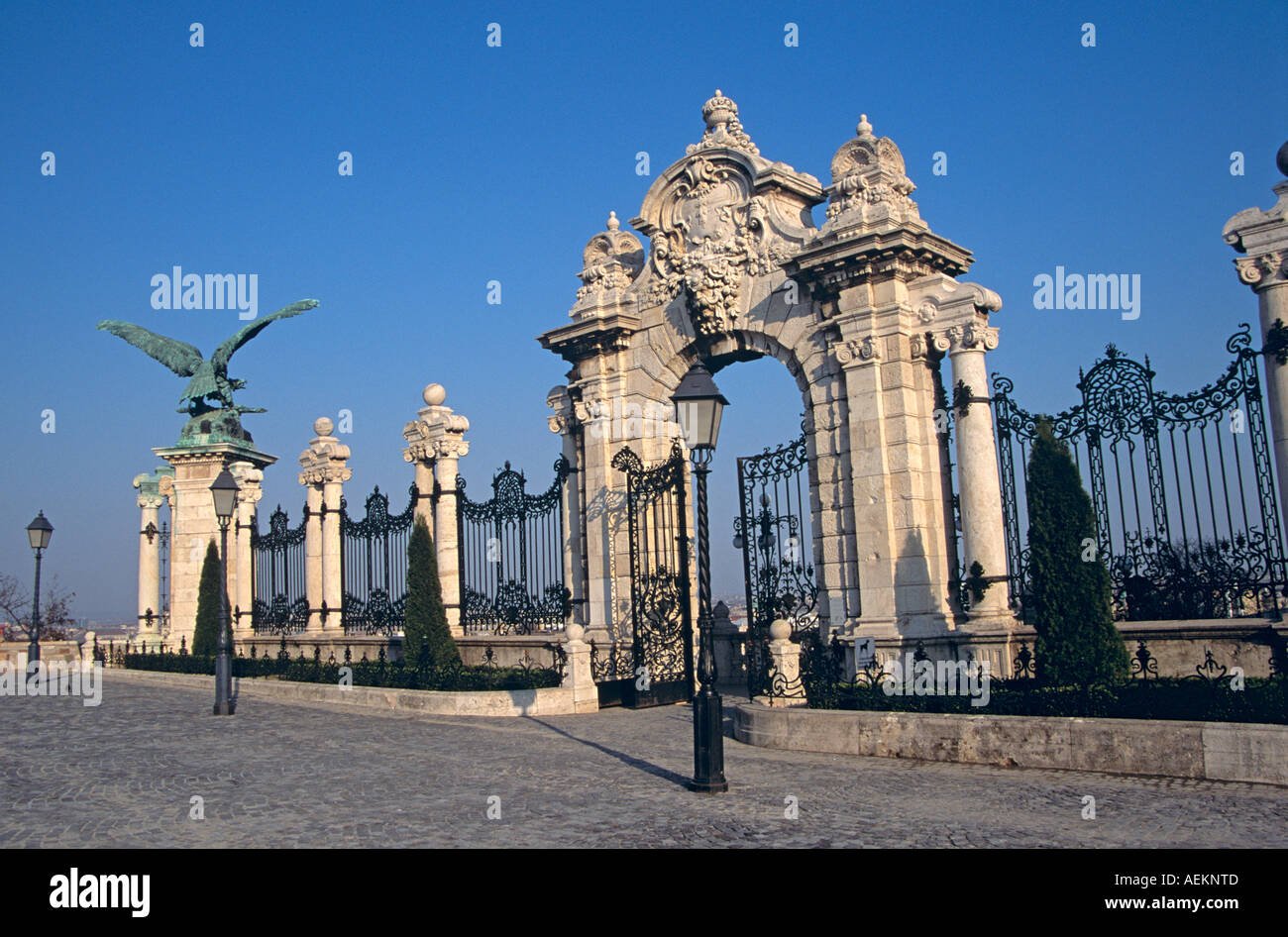 Gateway to the Castle and Palace complex, Castle Hill District ...