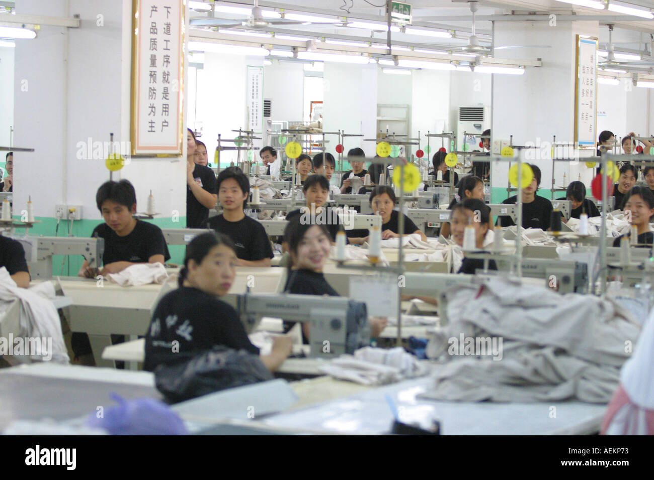 Chinese Sweat Shop High Resolution Stock Photography and Images - Alamy