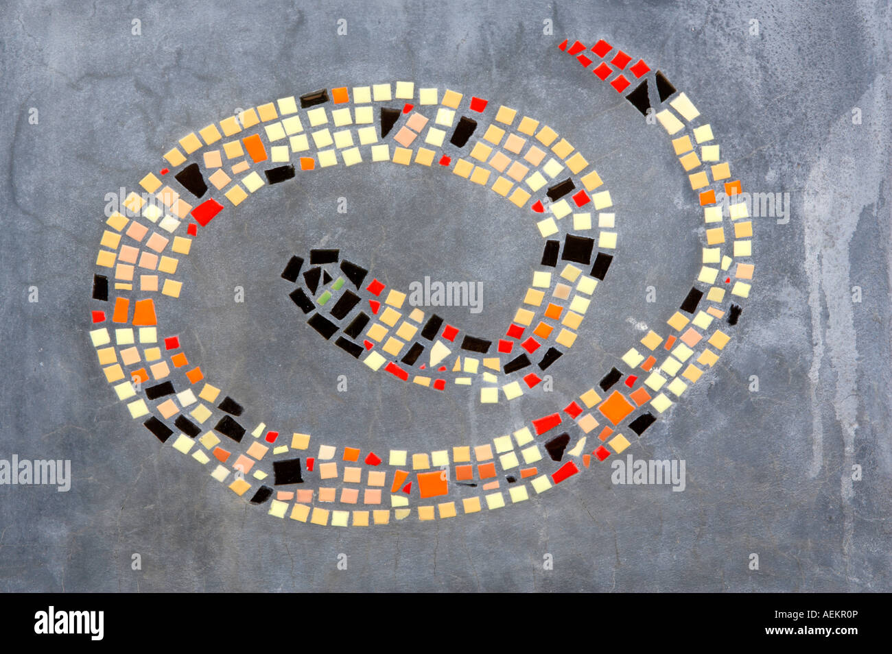 Snake mosaic hi-res stock photography and images - Alamy