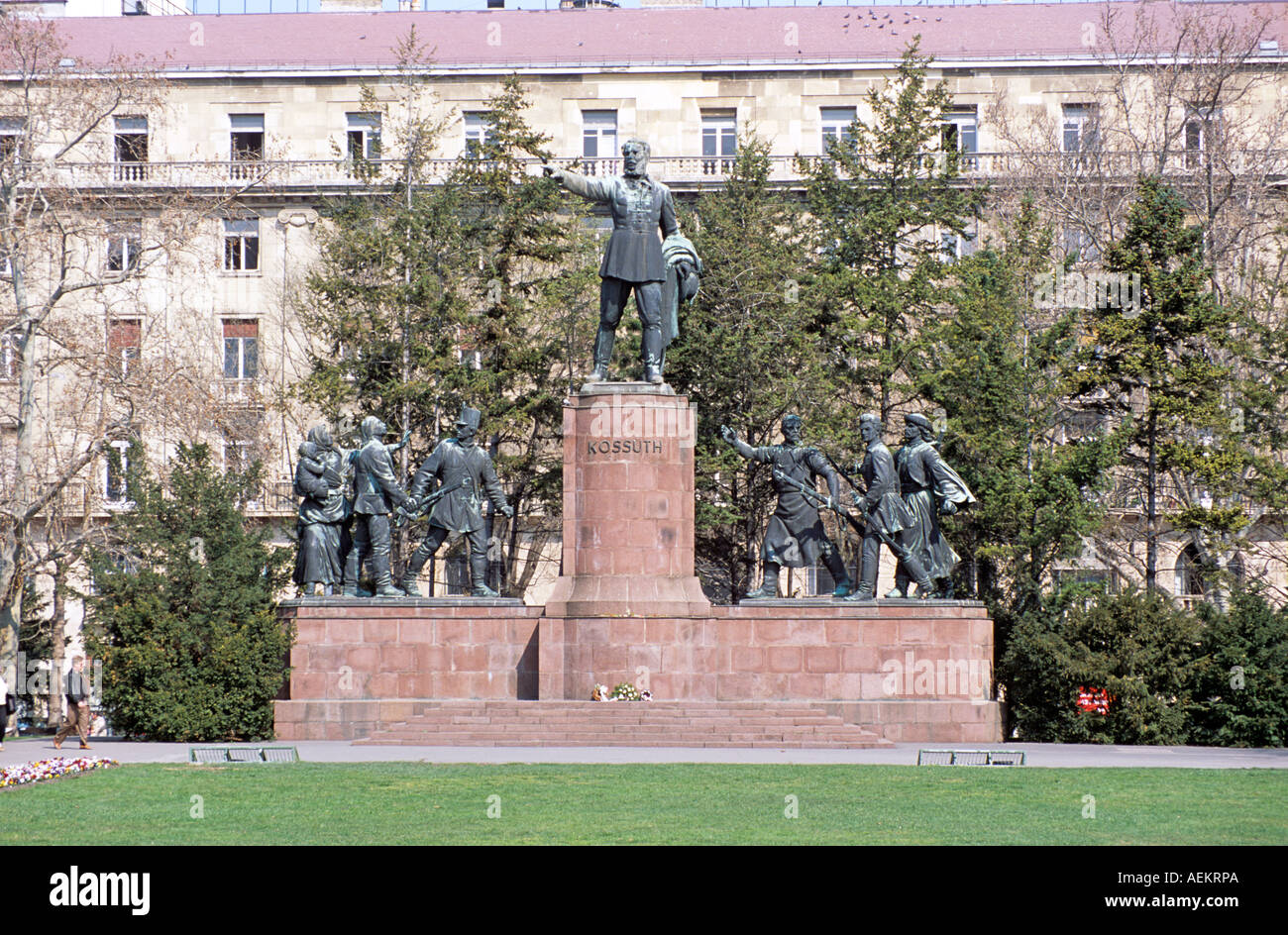 Kossuth square memorial statues hi-res stock photography and images - Alamy