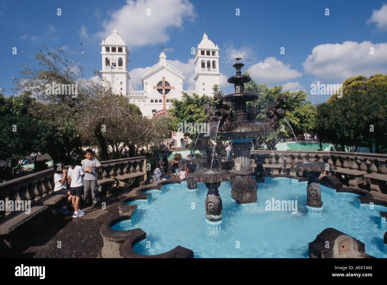 EL SALVADOR Juayua Stock Photo - Alamy