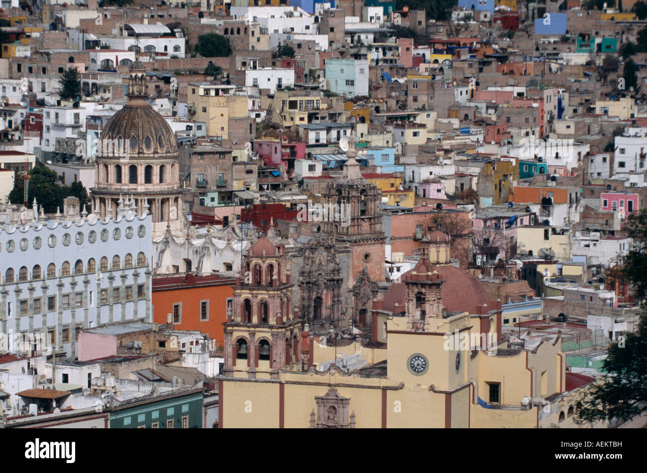 Guanajuato mexico latin america hispanic architecture hi-res stock ...