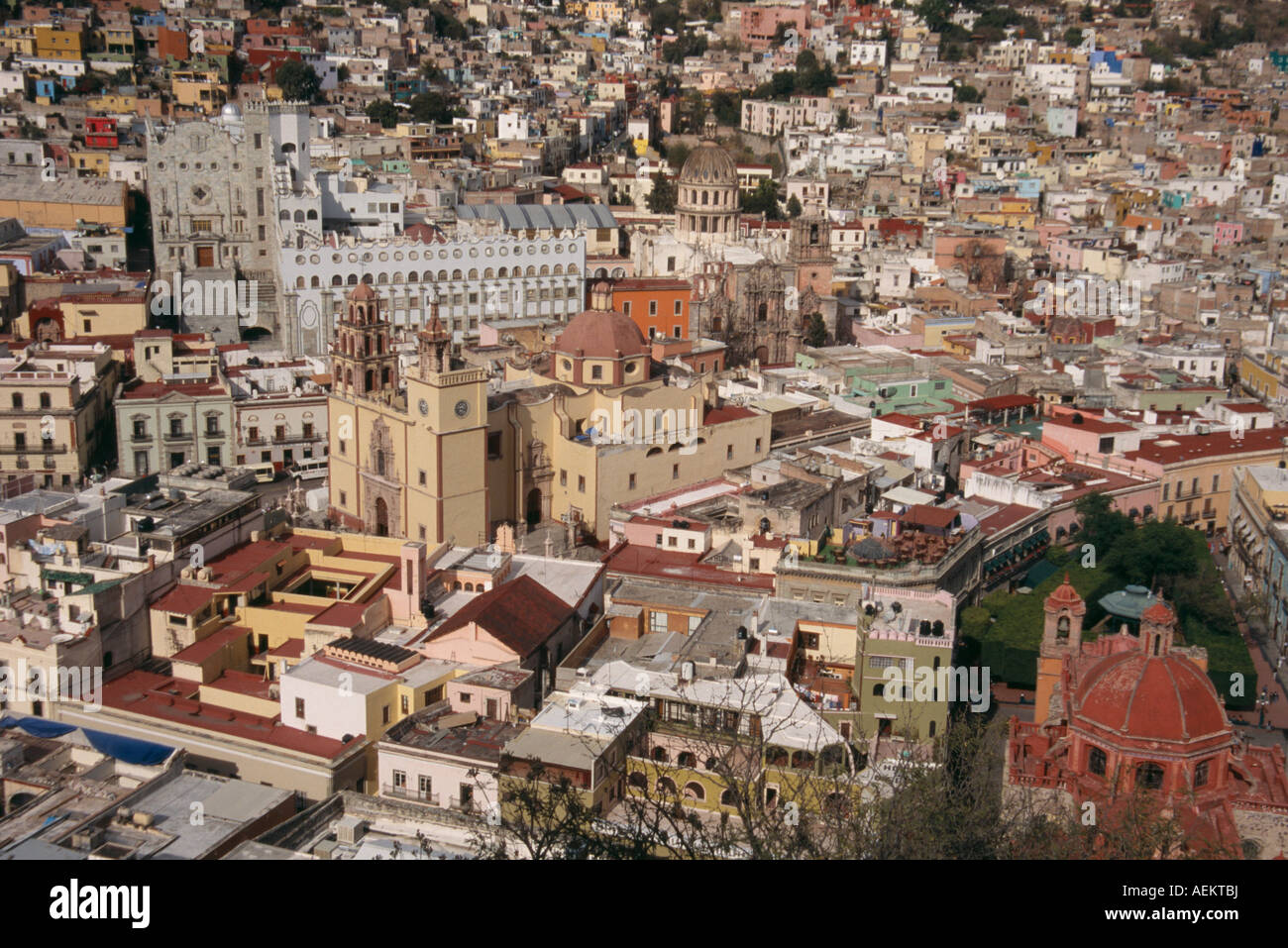 Guanajuato mexico latin america hispanic architecture hi-res stock ...