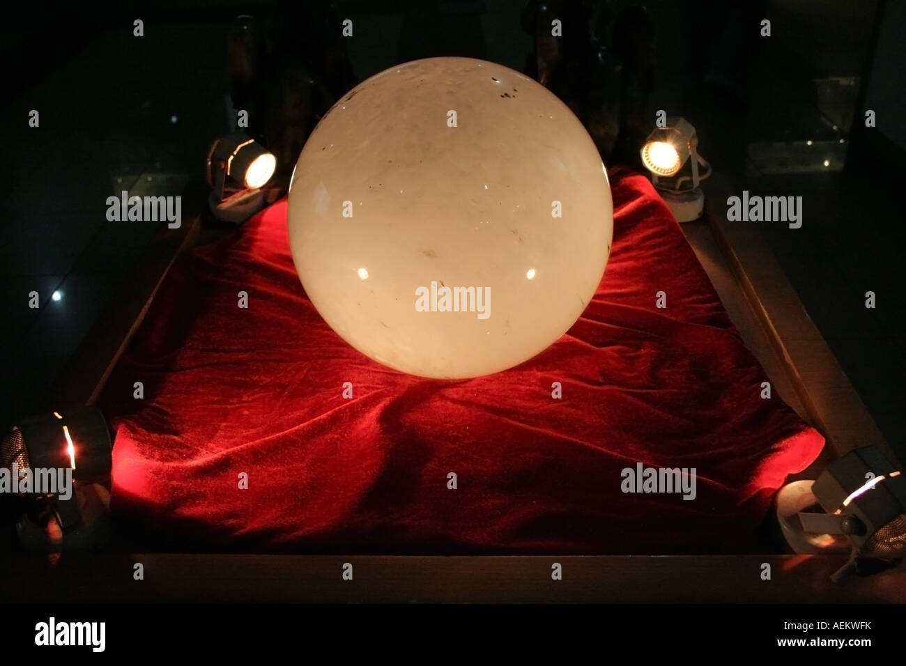 The biggest crystal ball in Beijing, China Stock Photo - Alamy