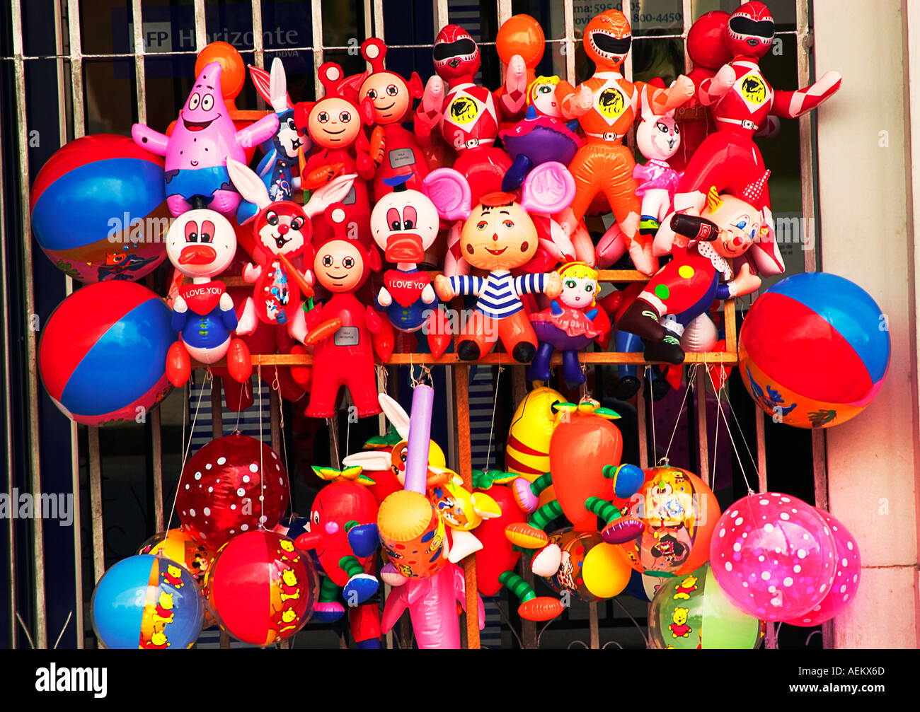 Fiesta Toy Vendor Stock Photo - Alamy
