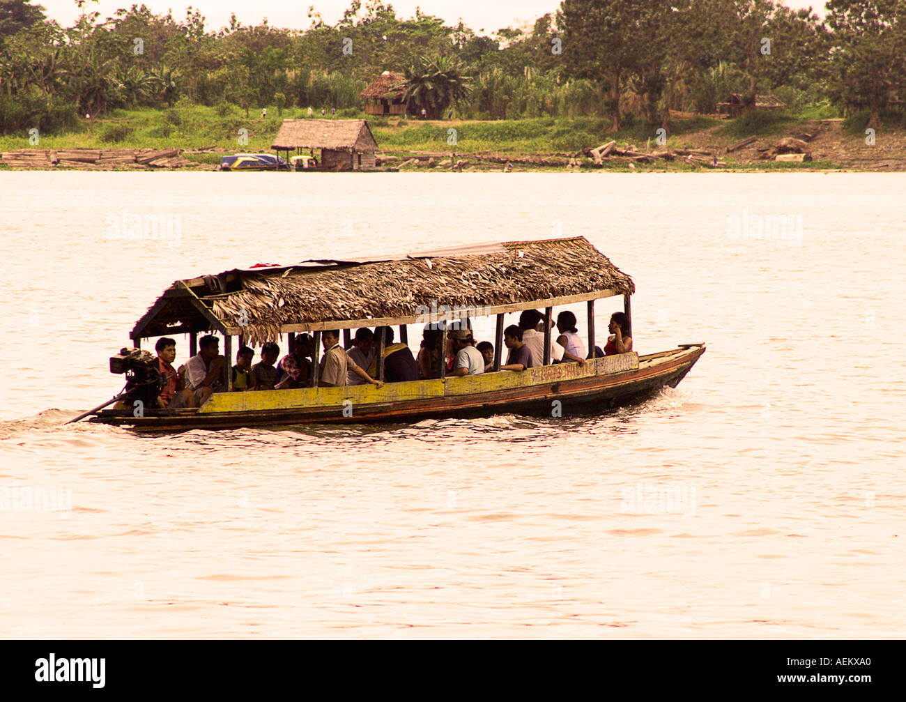 Amazon River Passenger Ferry Stock Photo - Alamy