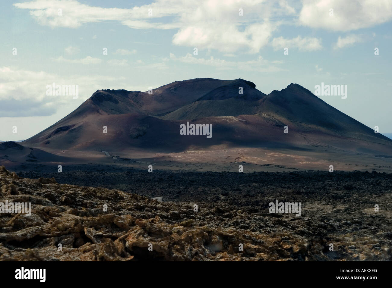 Timanfaya National Park Stock Photo - Alamy