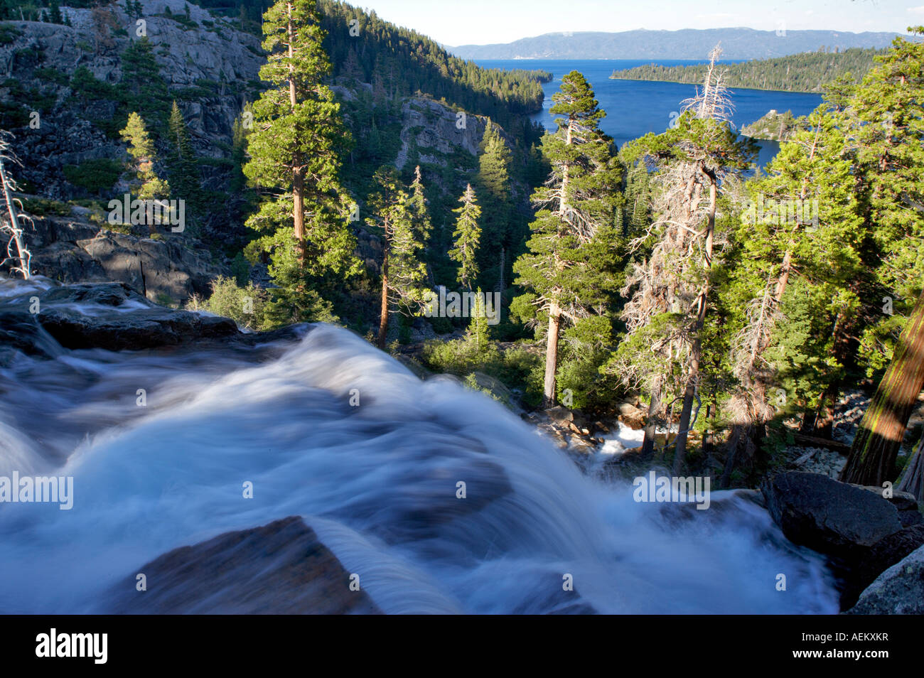 Eagle Falls and Emerald Bay Lake Tahoe California Stock Photo - Alamy