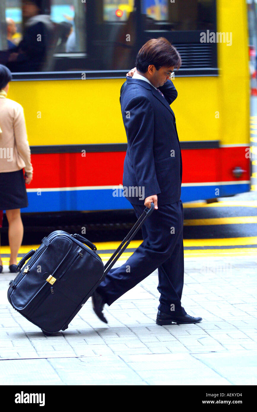 on the way with the trolley Stock Photo - Alamy