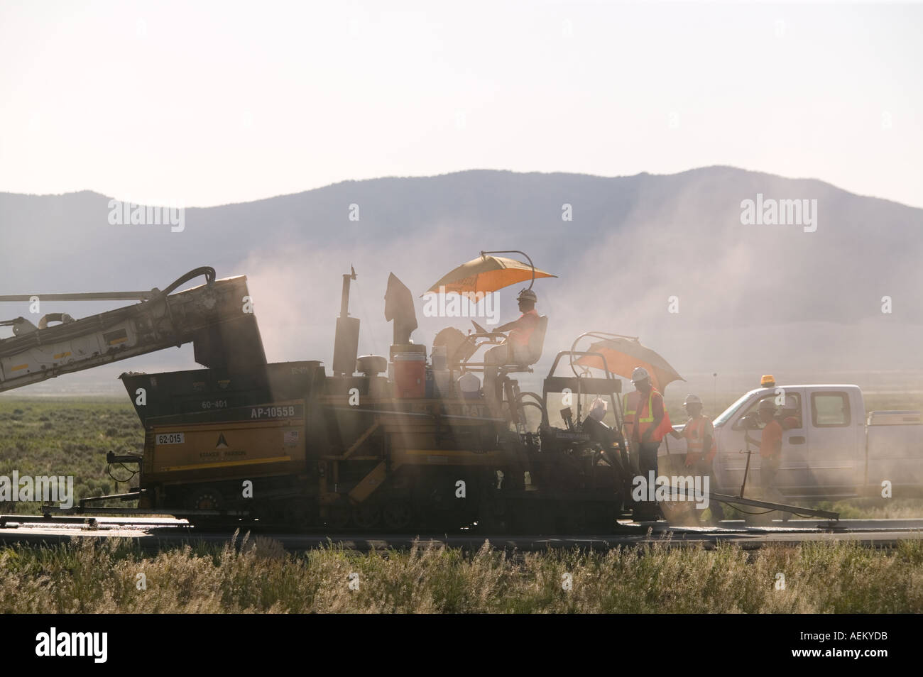 Asphalt road repaving hi-res stock photography and images - Alamy