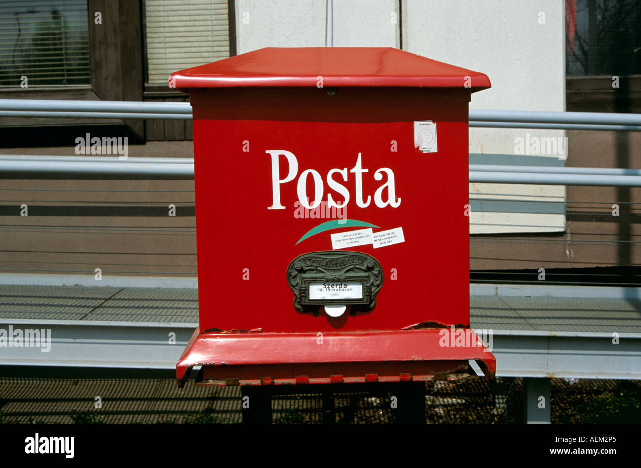 Hungarian post box hi-res stock photography and images - Alamy