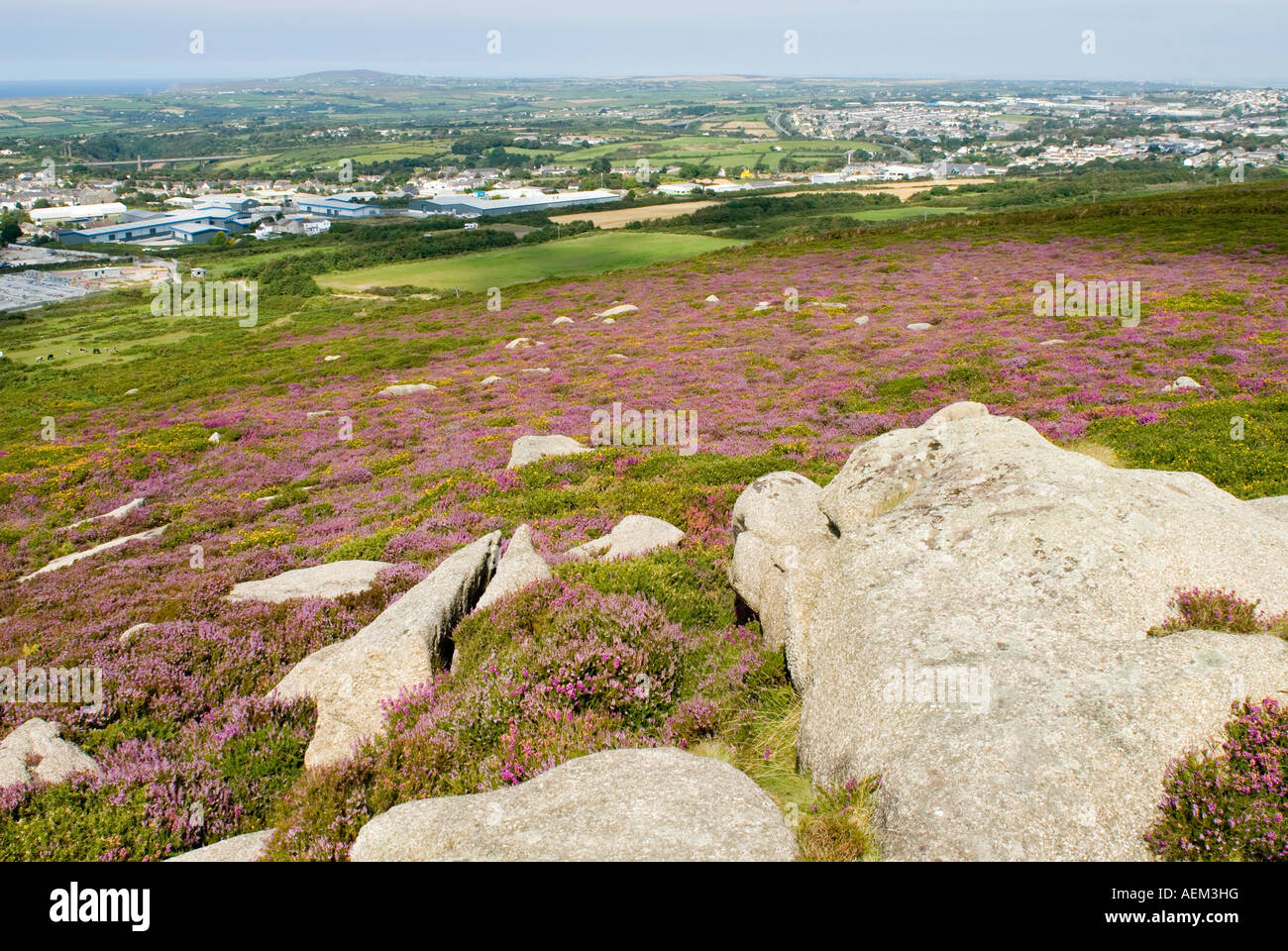 Carn Brae, Cornwall. 2007 Stock Photo - Alamy