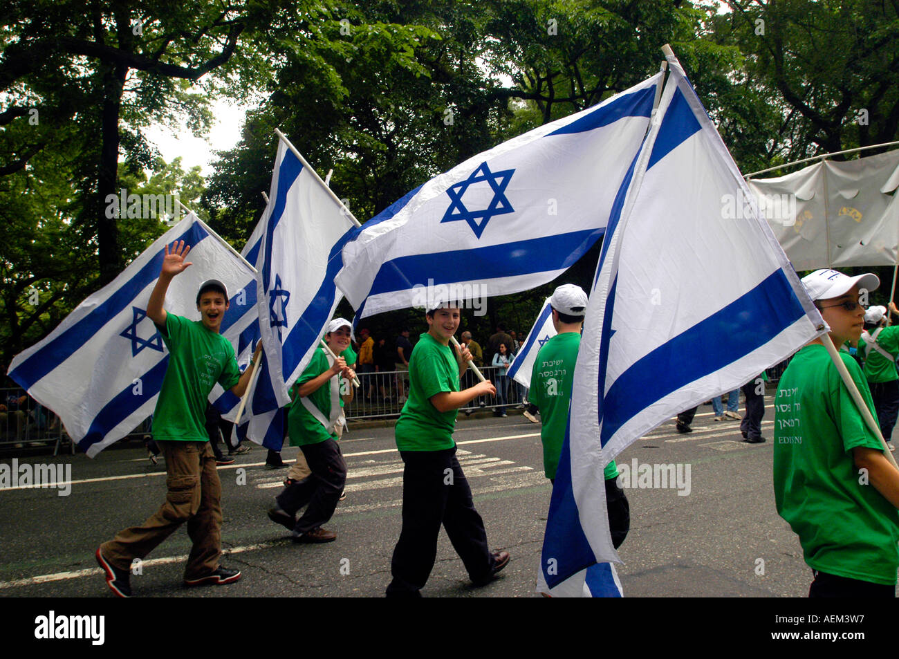 Nyc israel parade hi-res stock photography and images - Alamy