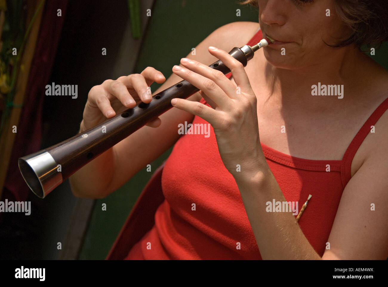 Flautist playing hi-res stock photography and images - Alamy