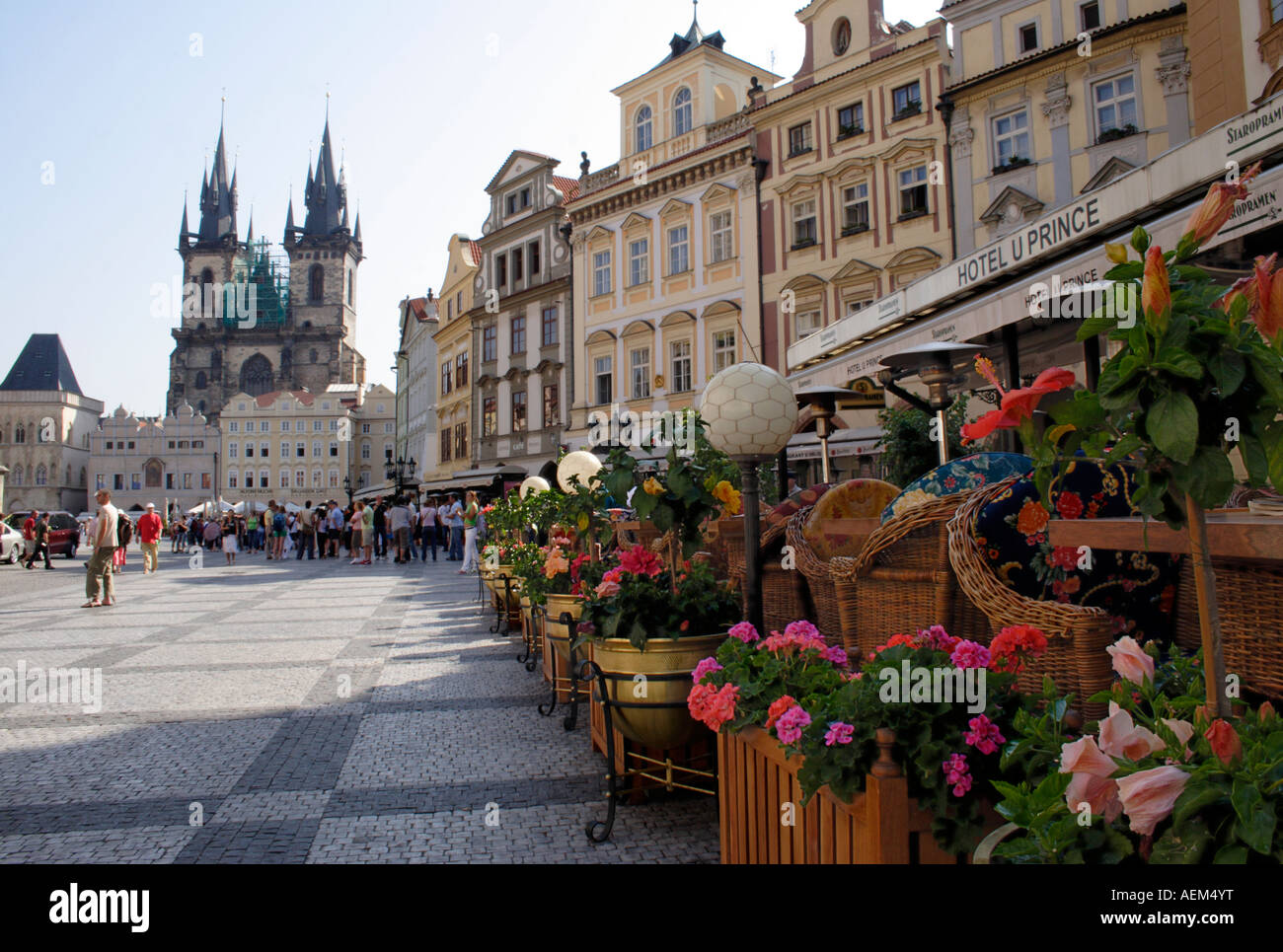 Old Town Square Prague Stock Photo - Alamy