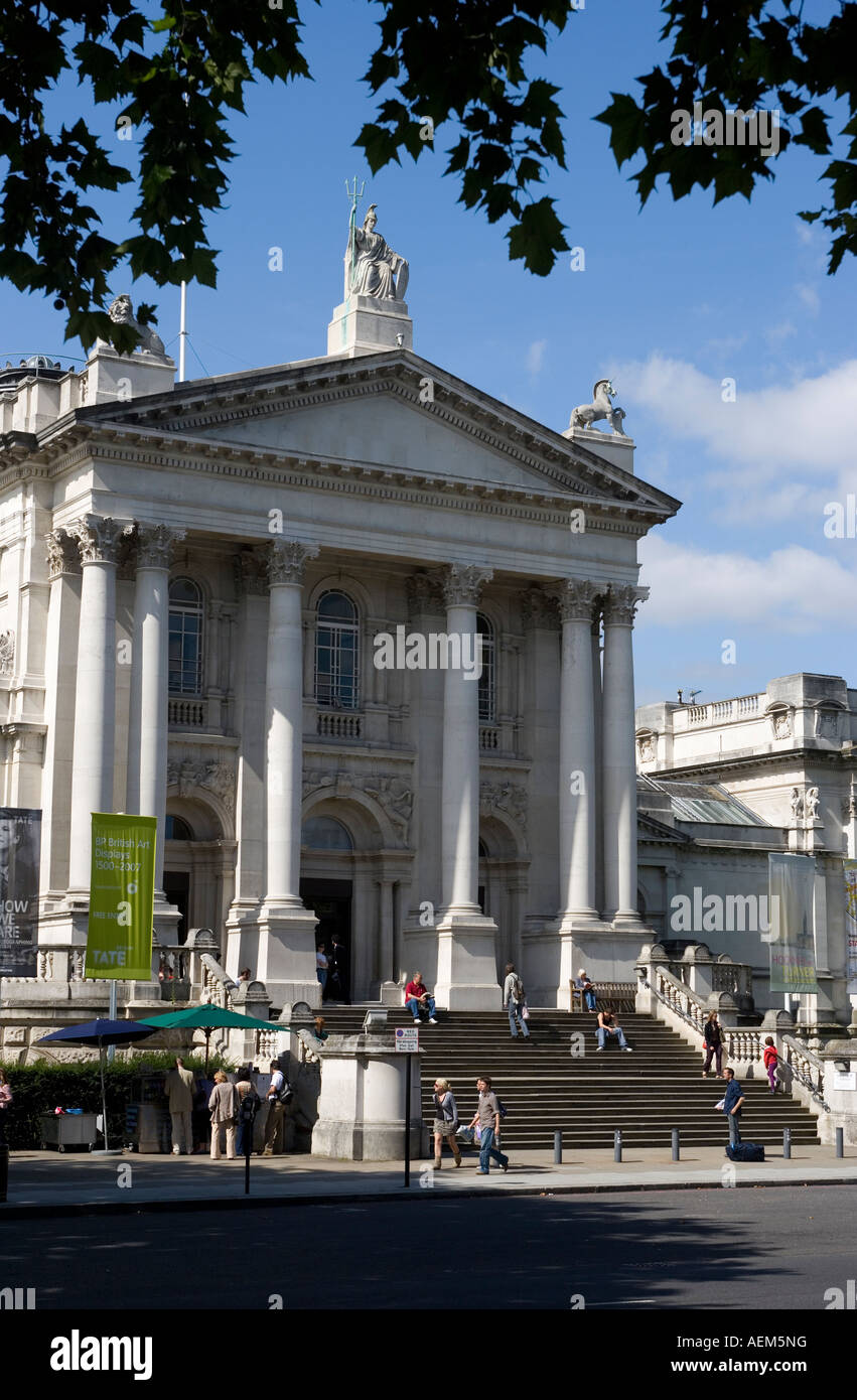 Tate Britain London England Stock Photo - Alamy