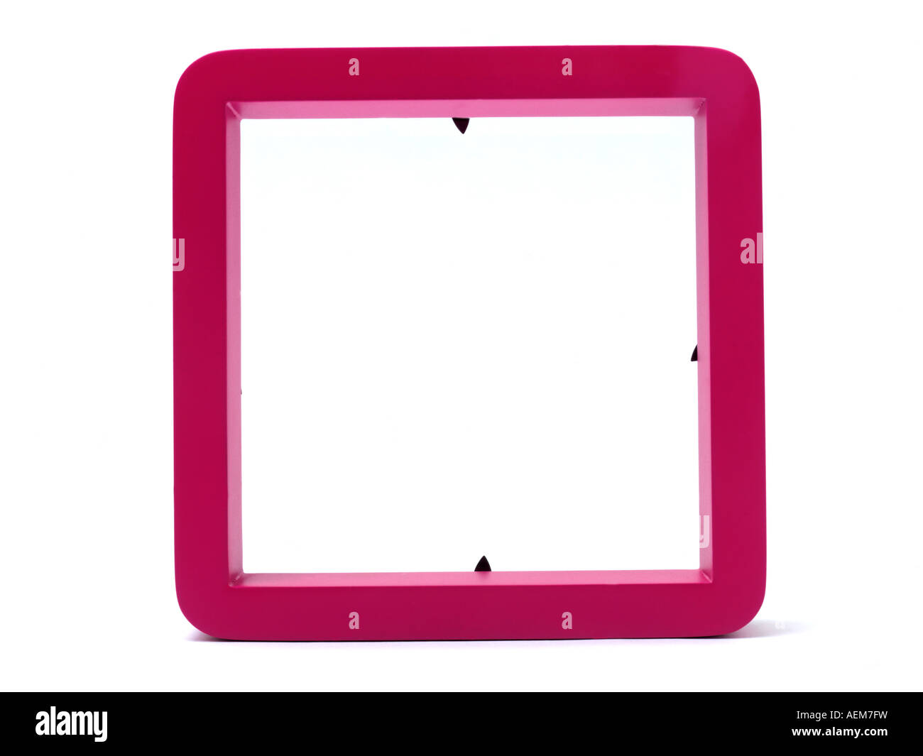 Plastic Pink Picture Frame Stock Photo - Alamy