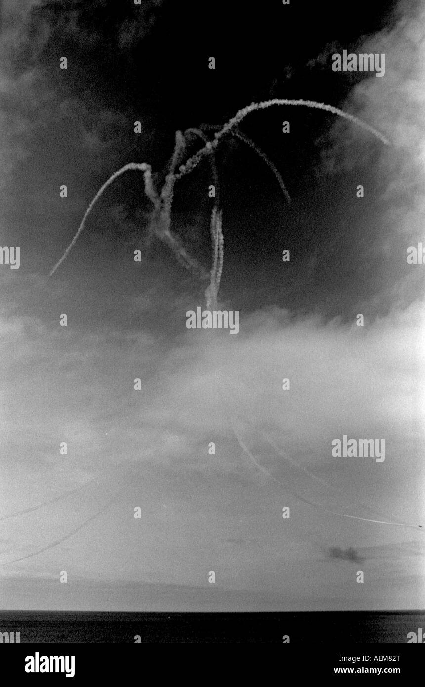 Smoke Trails of the Red Arrows Stock Photo - Alamy