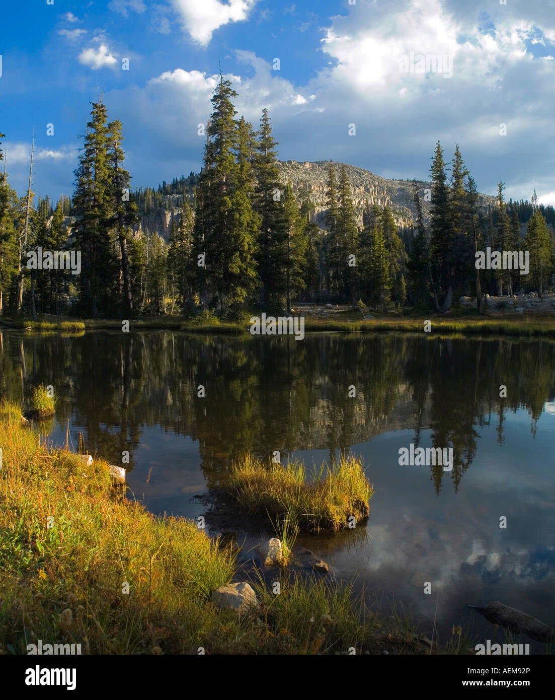 Uinta Mountains lakes landscape Utah Stock Photo - Alamy