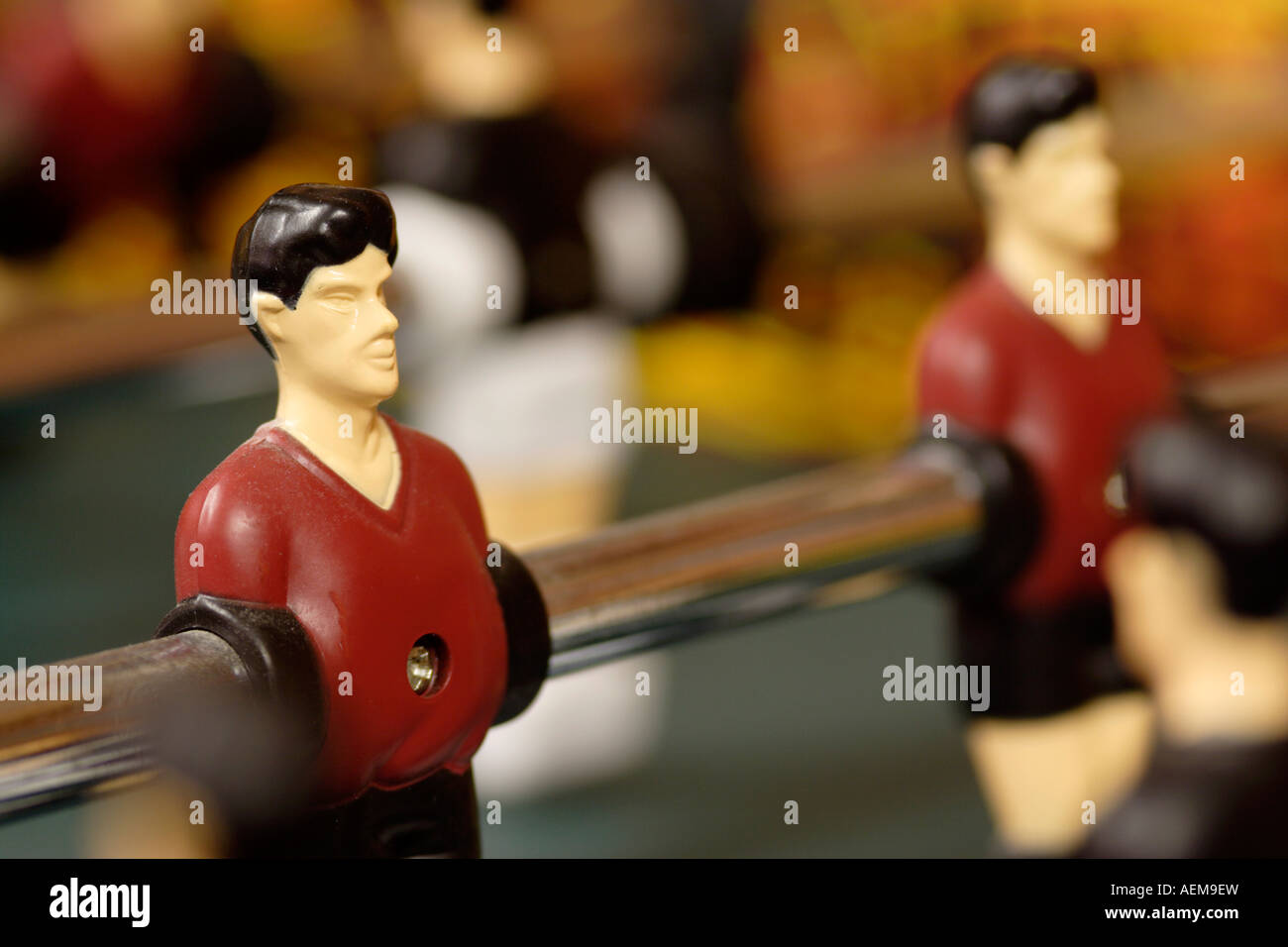 Foosball table soccer players hi-res stock photography and images - Alamy