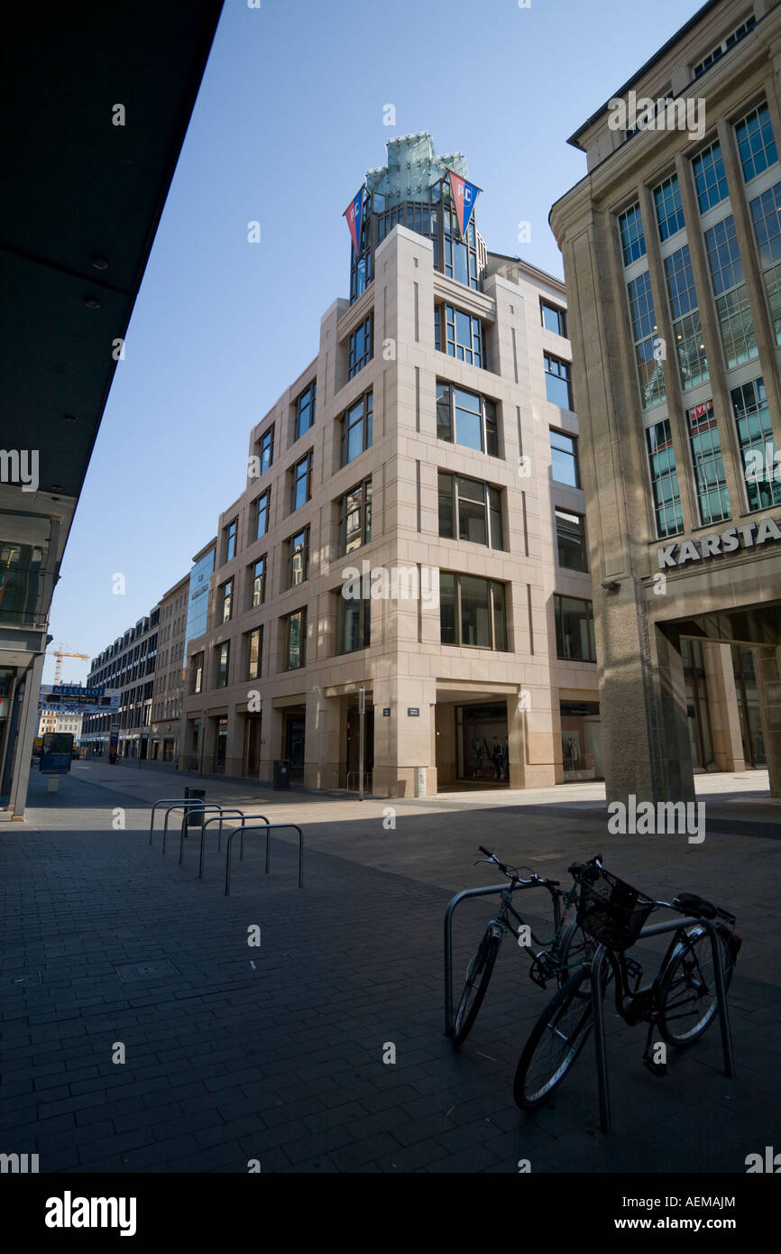 Department Store Petersstrasse Leipzig Saxony Germany Stock Photo - Alamy