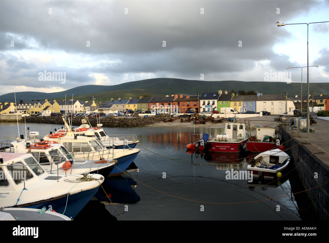 Portmagee Harbour, County Kerry, Ireland Stock Photo - Alamy