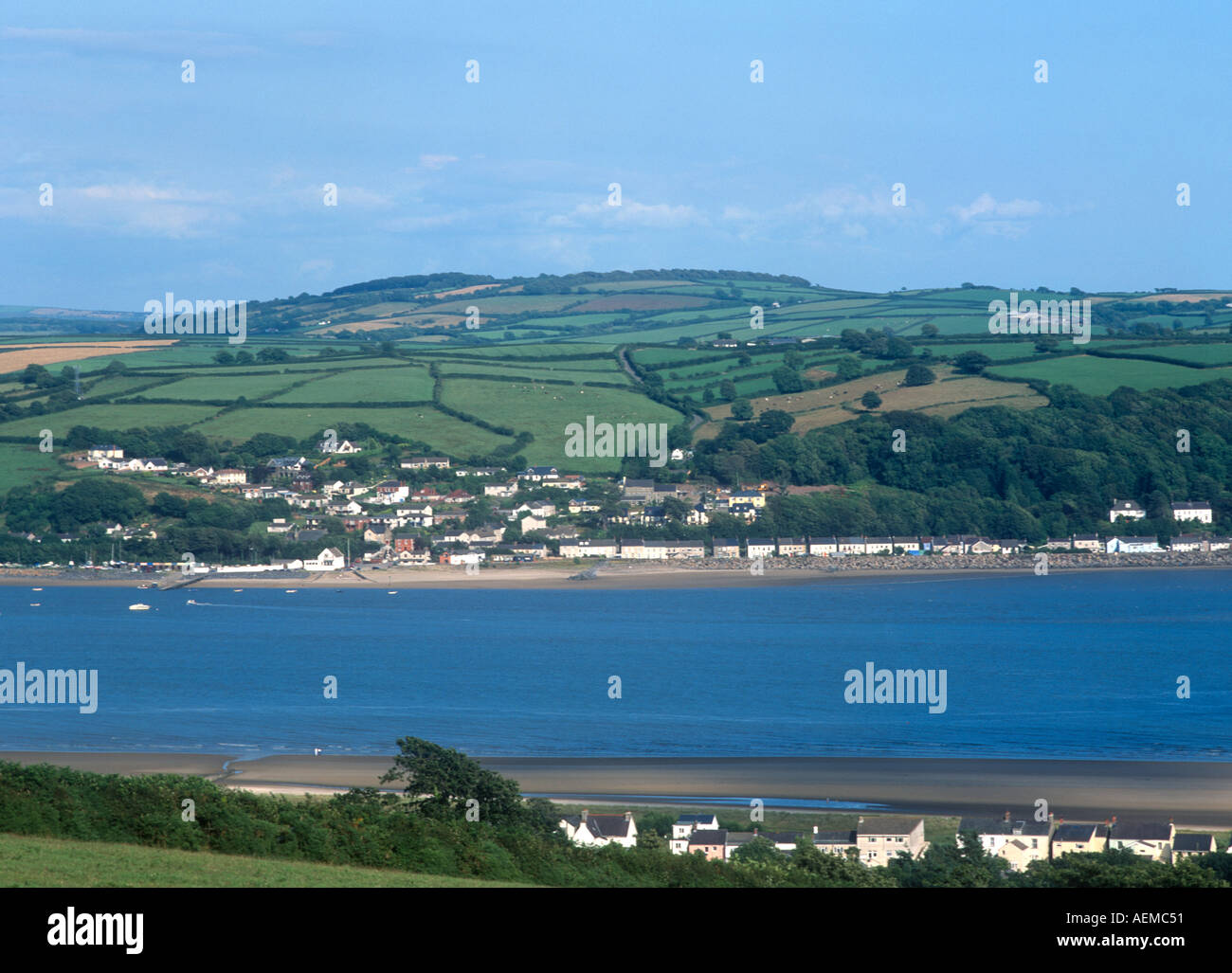 West wales ferryside hi-res stock photography and images - Alamy