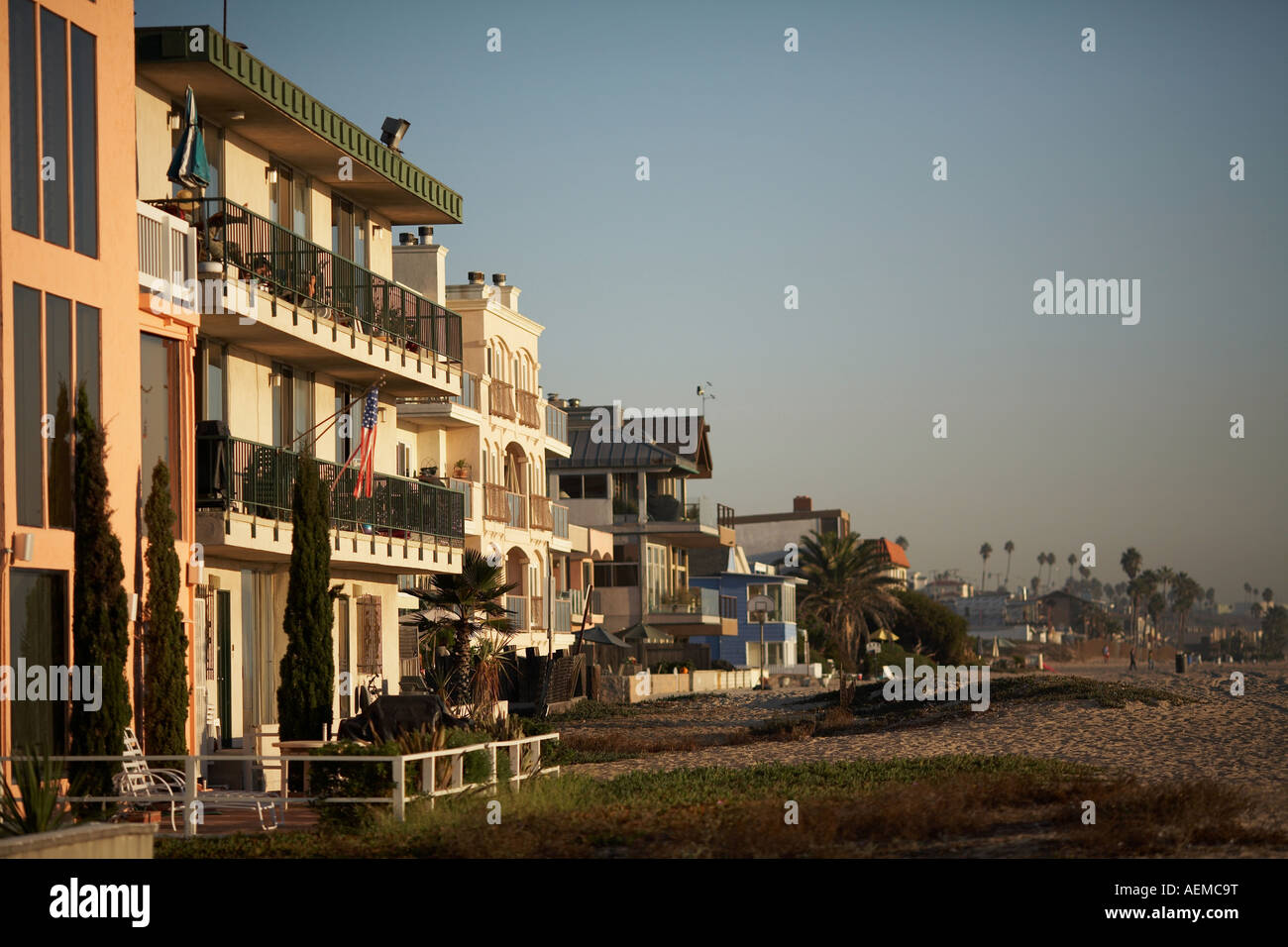 Beachside Homes in Playa del Rey, Los Angeles County, California USA ...