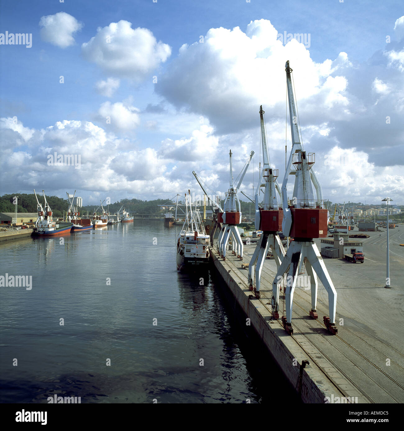 Leixoes harbour, Porto, Portugal Stock Photo - Alamy