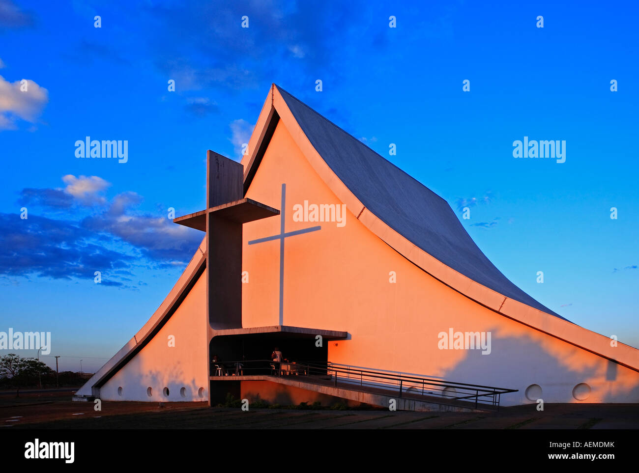 The Metropolitan Cathedral of Brasilia city capital of Brazil UNESCO ...
