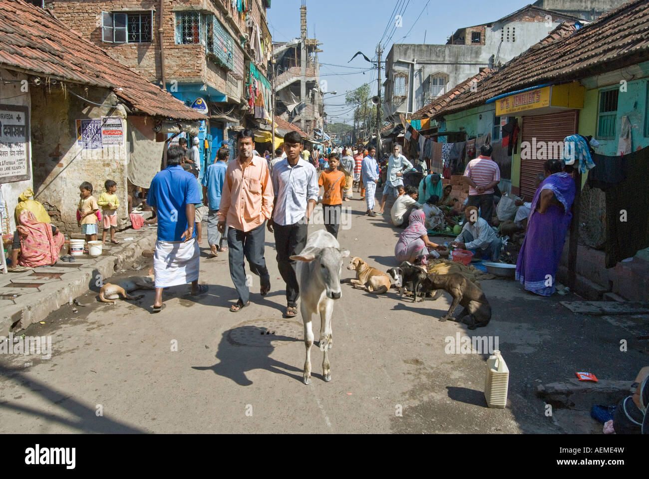 Street scenes from Kolkata India Stock Photo - Alamy