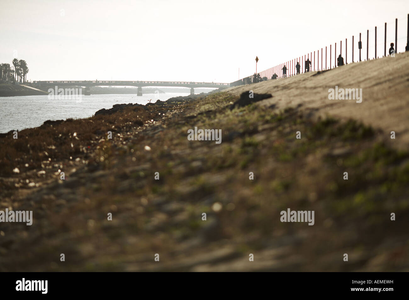 The Strand Los Angeles And Bike High Resolution Stock Photography and ...