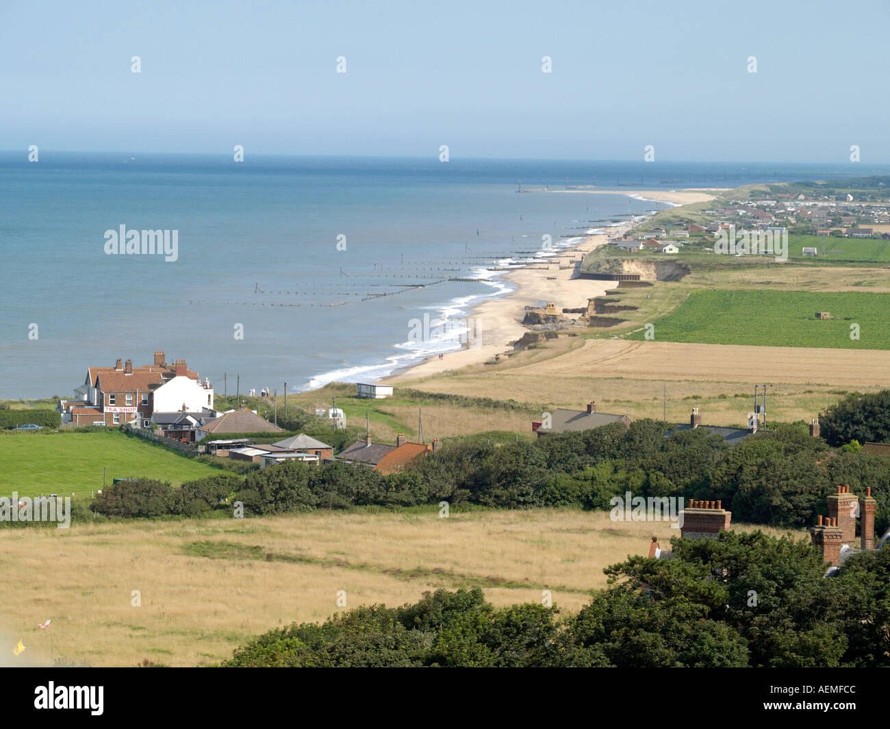 Aerial View Norfolk East Anglia Stock Photos & Aerial View Norfolk East ...