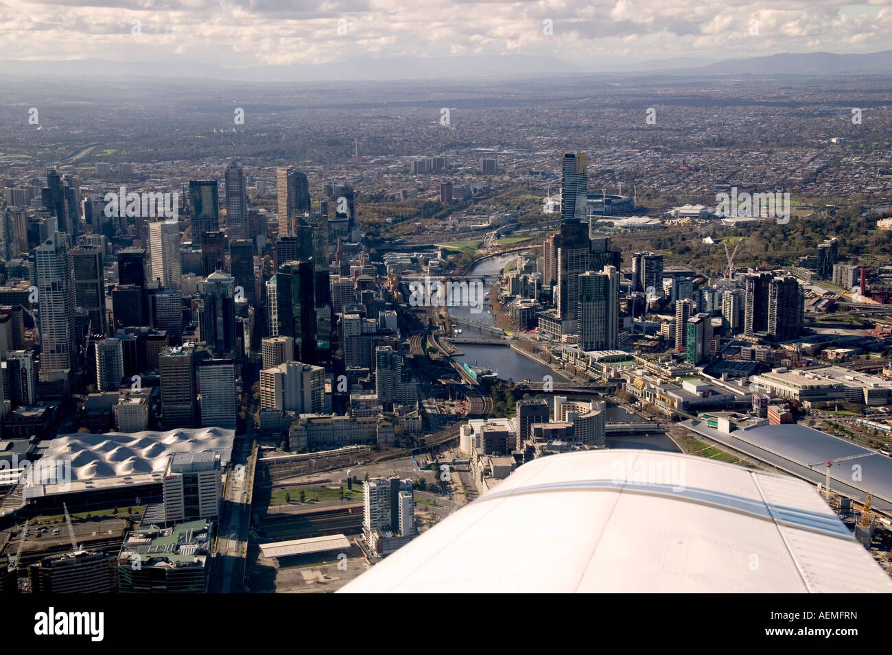 Melbourne Cbd Aerial High Resolution Stock Photography and Images - Alamy
