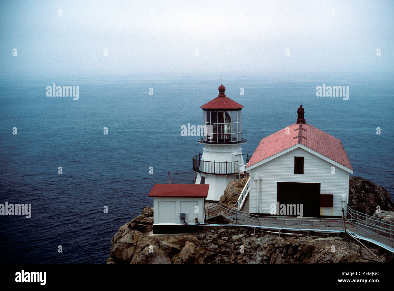 Pt. Reyes National Seashore, California. Lighthouse Stock Photo - Alamy