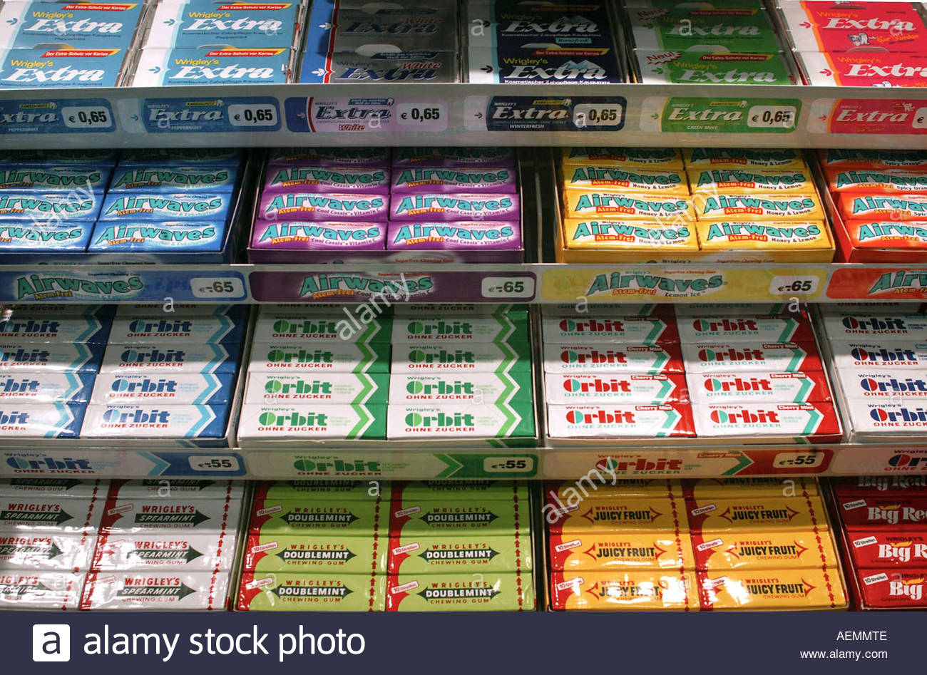 Verschiedene Kaugummi Sorten Stock Photo, Royalty Free Image: 7838605 ...