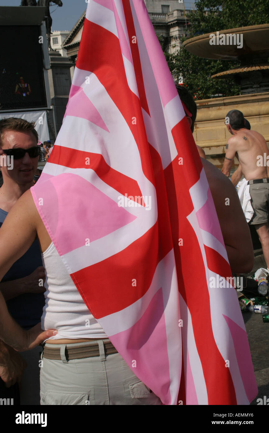Pink union jack hi-res stock photography and images - Alamy