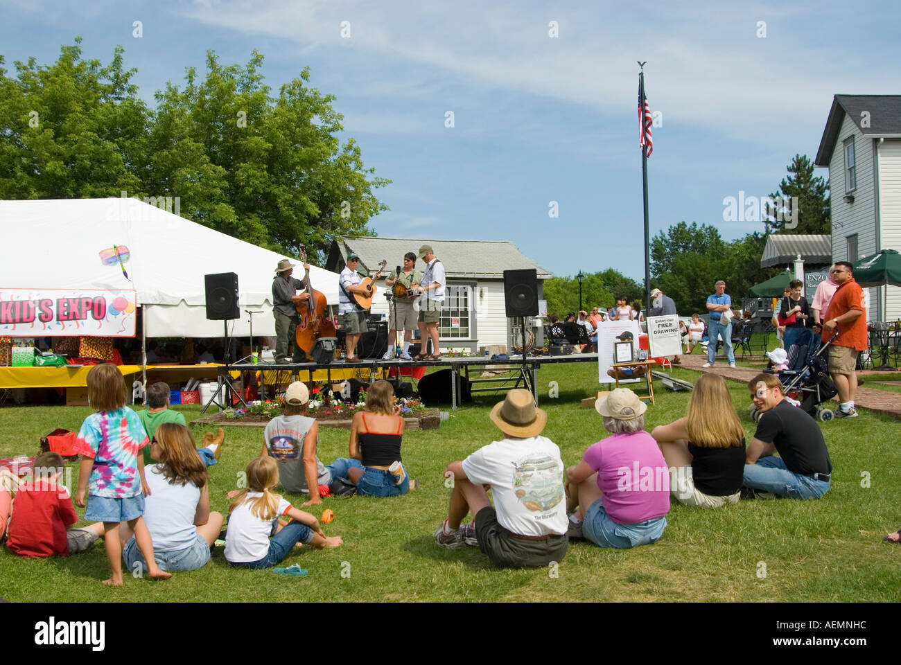 American country music bands hi-res stock photography and images - Alamy