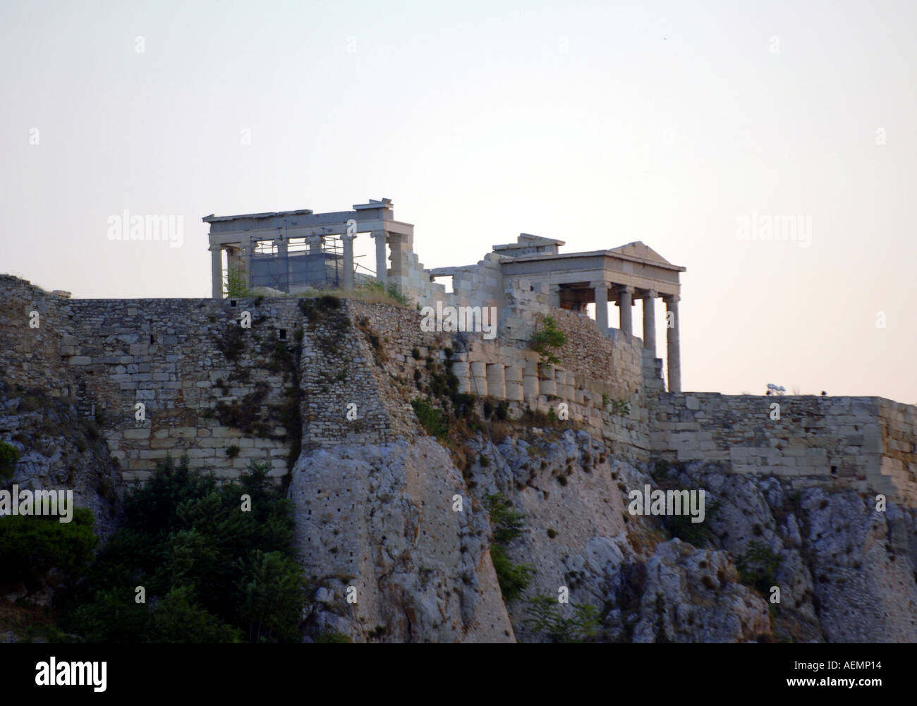 plaka athens greece greek travel acropolis Stock Photo - Alamy