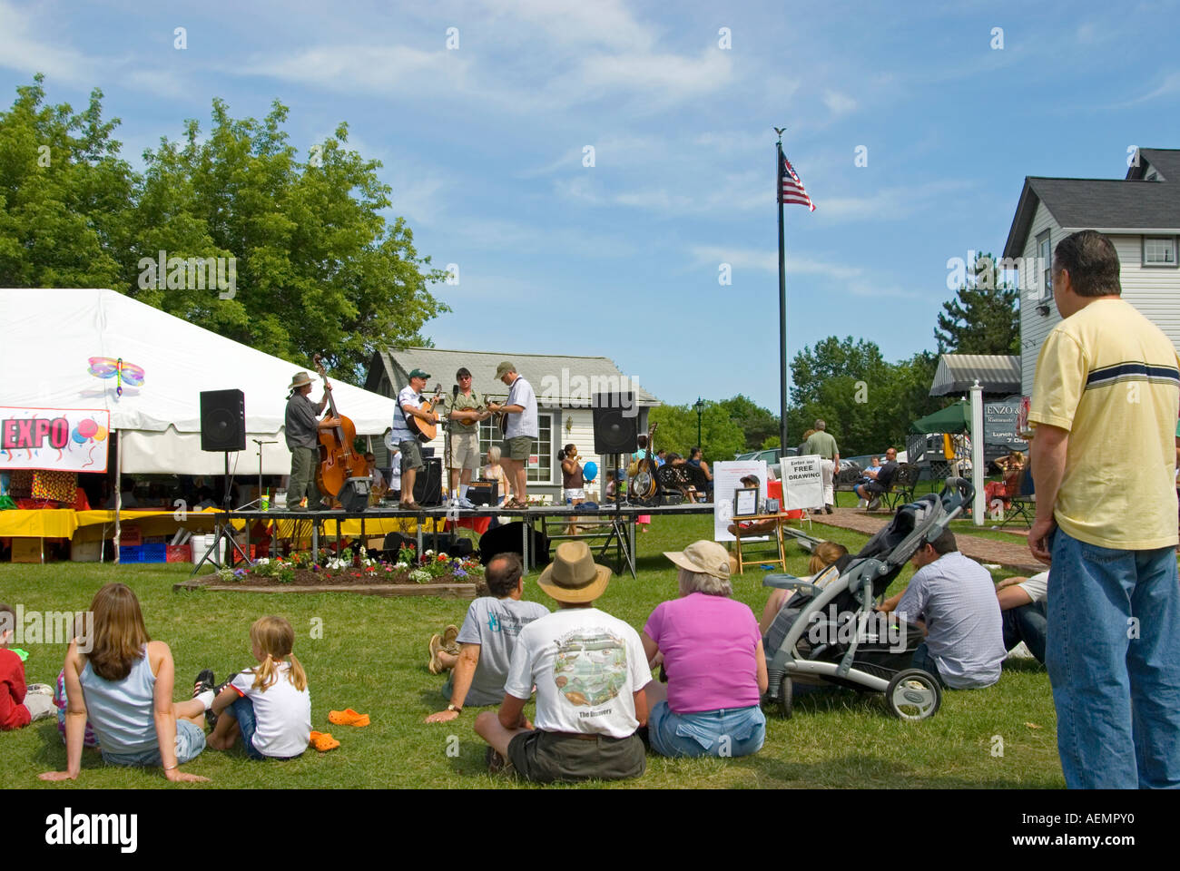 American family mid west hi-res stock photography and images - Alamy