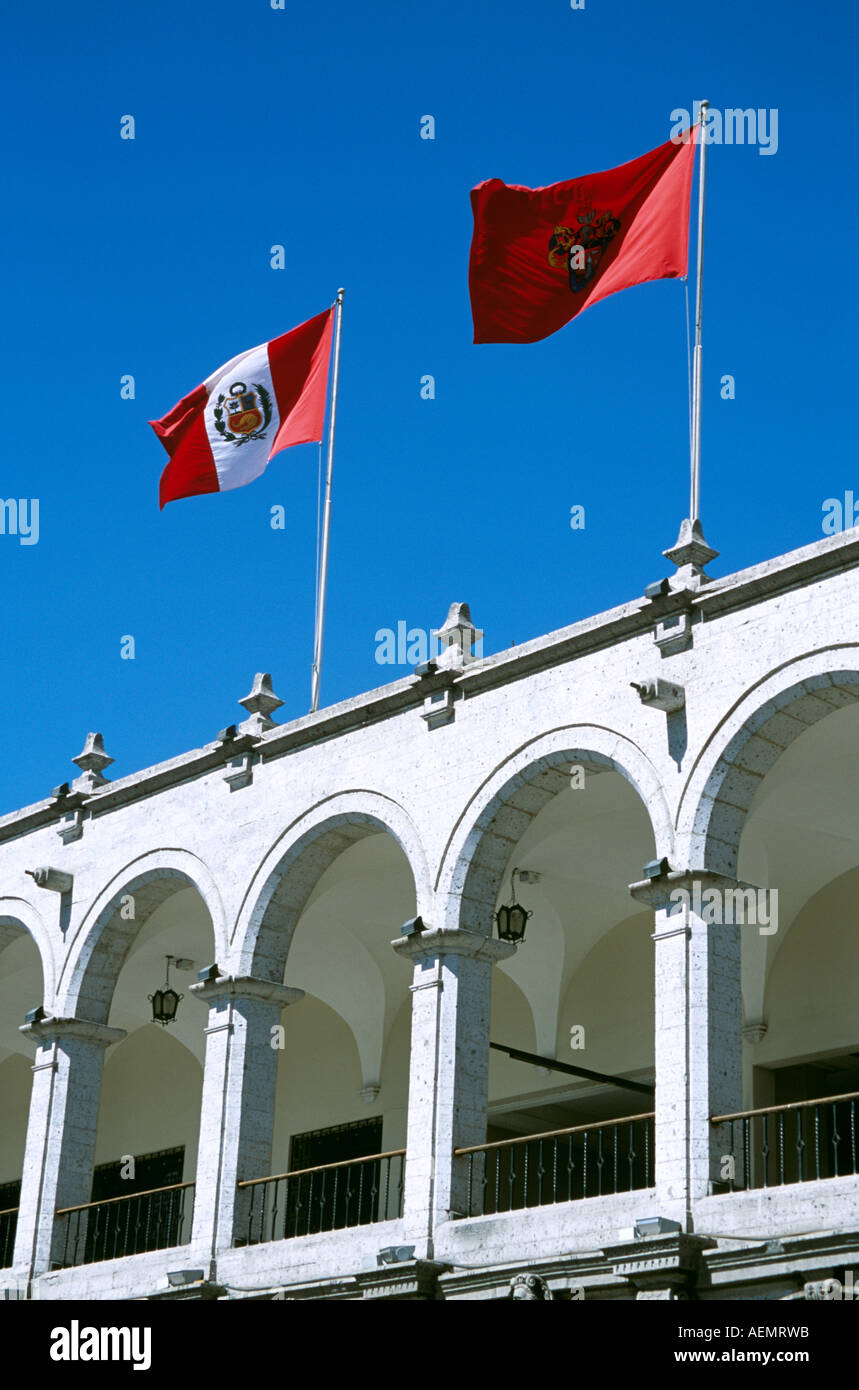 Municipalidad building arequipa hi-res stock photography and images - Alamy