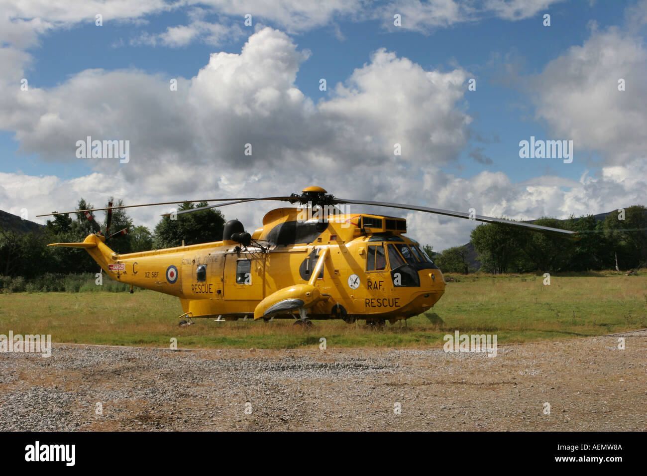 202 Squadron RAF Search and Rescue helicopters Sea King HAR Mk3 at ...