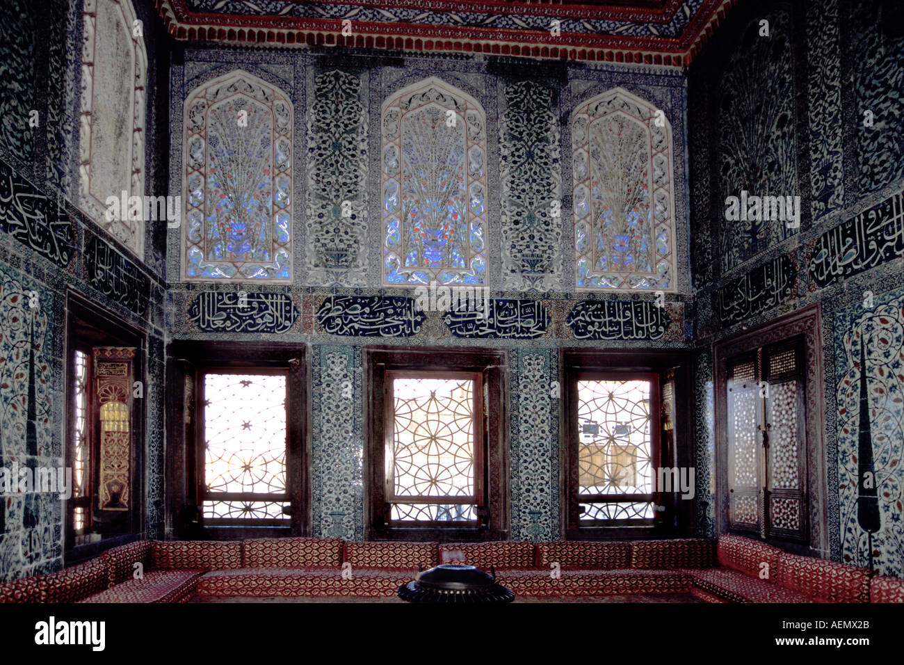 Ornate Room of the Harem Topkapi Palace Istanbul Stock Photo - Alamy