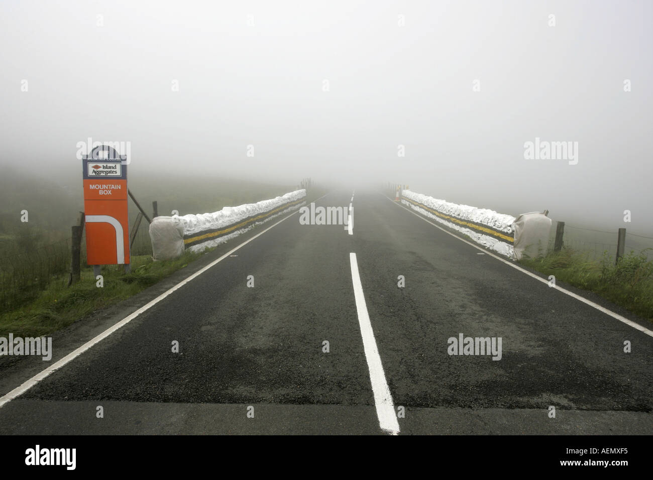 Mountain Box on the isle of man TT course IOM Stock Photo - Alamy
