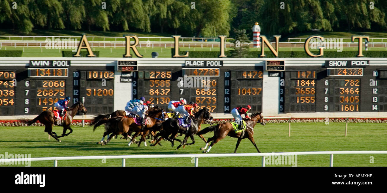 Arlington park race hi-res stock photography and images - Alamy