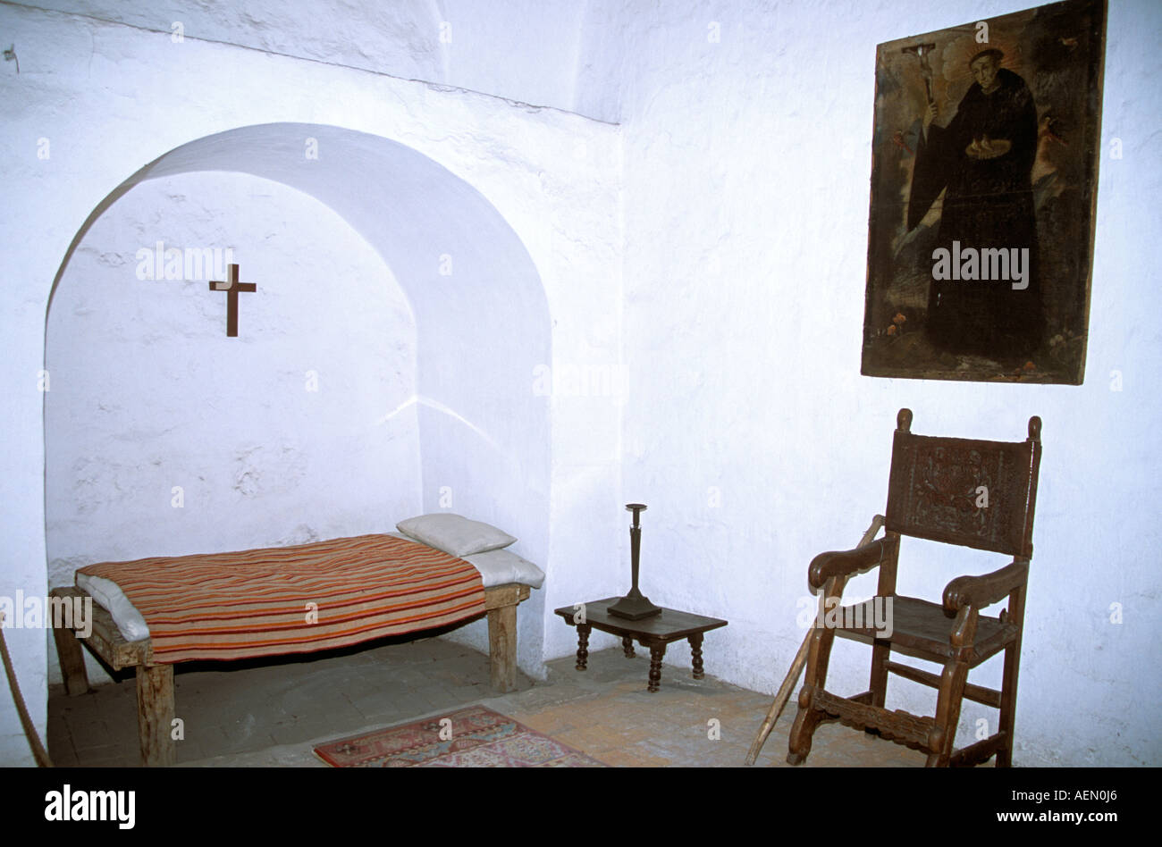 Nun’s cell or living accommodation, Santa Catalina Convent, Arequipa ...